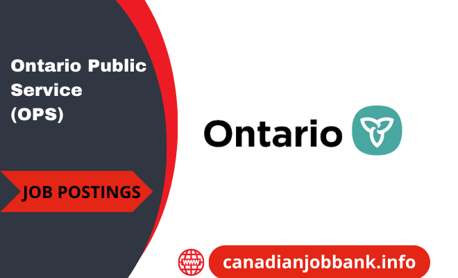 OPS Careers and Vacancies | Ontario Public Service Jobs - May 2026