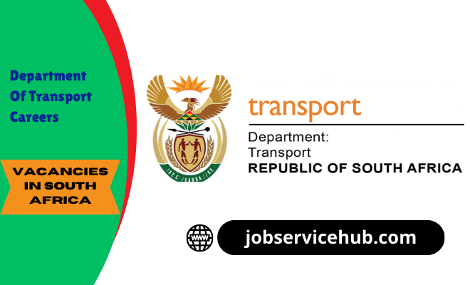 Traffic and Transport Technicians | Department Of Transport Vacancies ...