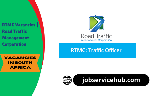 RTMC Vacancies | Road Traffic Management Corporation - November 2025