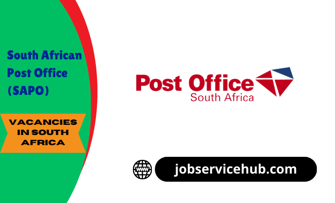 South African Post Office (SAPO) Career Opportunities - May 2026