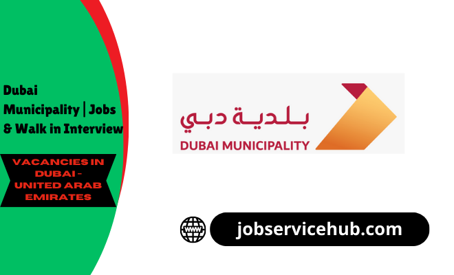Dubai Municipality Careers & Vacancies | Government Recruitment - May 2026