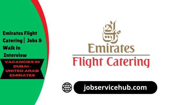 Emirates Flight Catering Careers | Waiters and Waitresses - May 2026