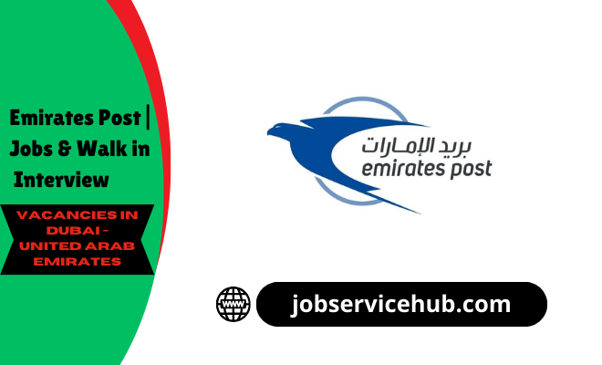 Emirates Post Hiring | Logistics & Delivery Staff - April 2026