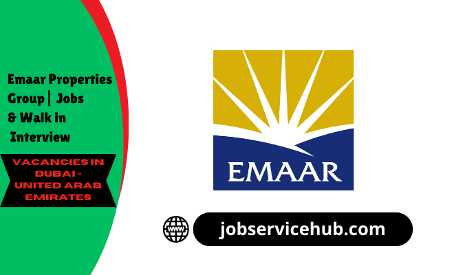 EMAAR UAE: Hospitality Staff (Hotel and Retail) Careers - April 2026