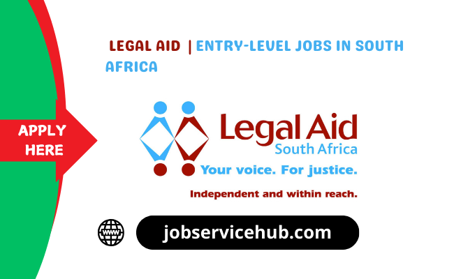 Legal Aid Vacancies: No Experience Jobs South Africa - June 2026