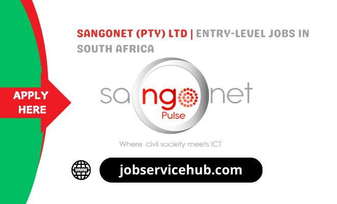 Sangonet Vacancies: No Experience Jobs South Africa - May 2026
