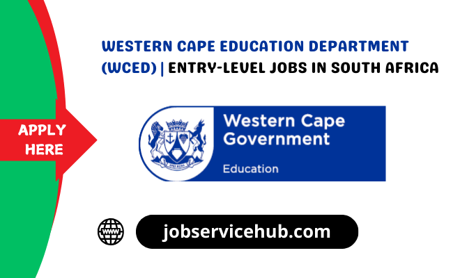 Western Cape Education Department Vacancies: No Experience Jobs South ...