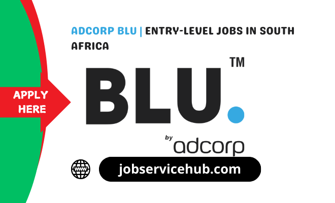 Adcorp Blu Vacancies: No Experience Jobs South Africa - June 2026